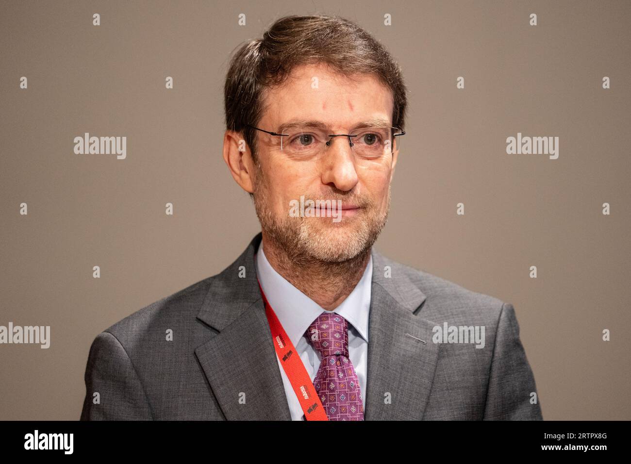 Ambassador of Albania Ferit Hoxha attends press encounter by Albania ...