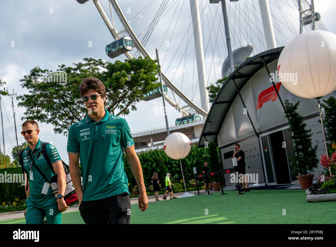 Marina Bay, Singapore, September 14, Lance Stroll, from Canada competes ...