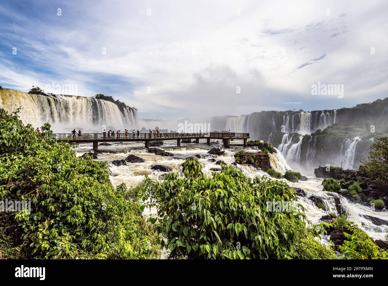 Devil's Throat at Iguazu Falls, one of the world's great natural ...