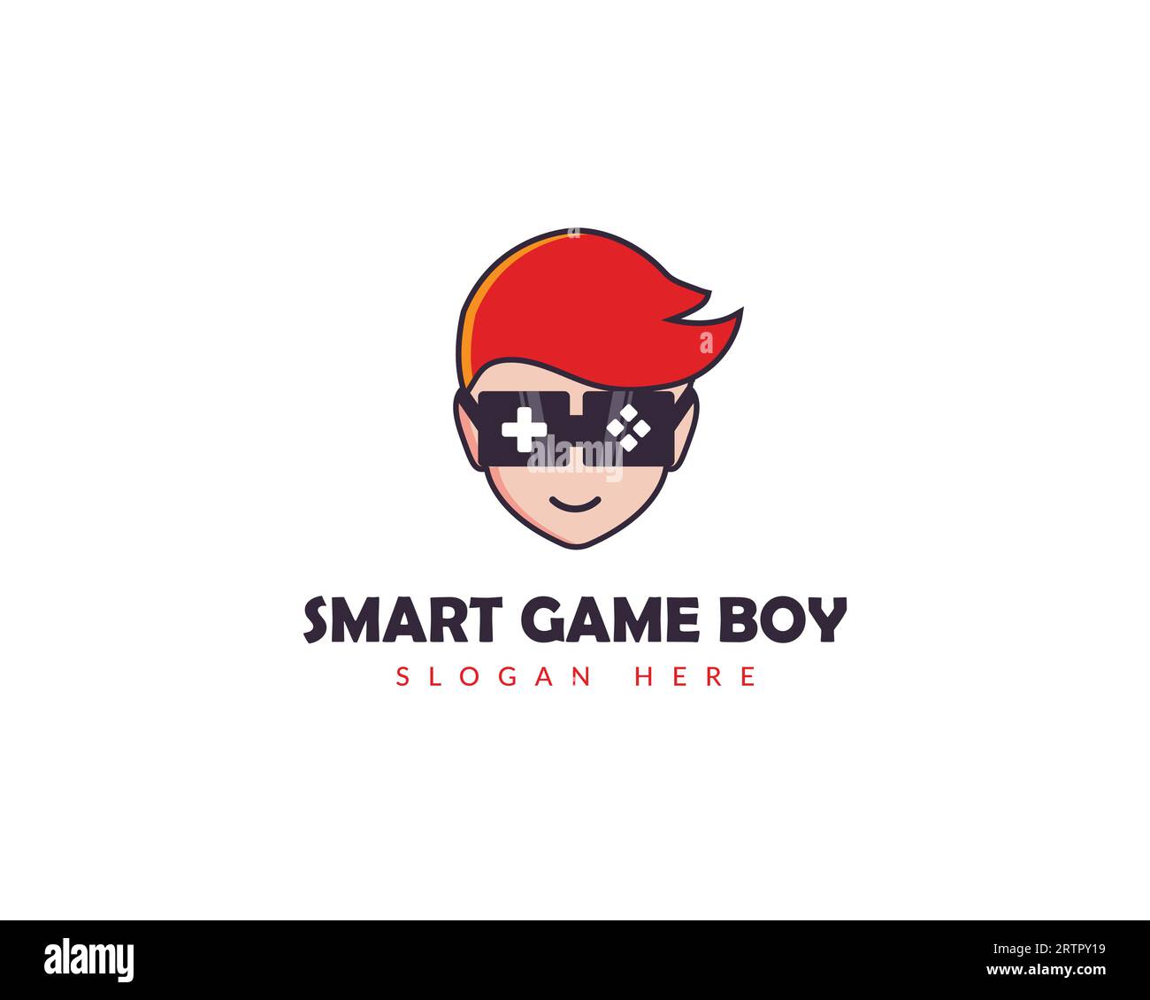 Smart Game Boy Logo. smart game boy logo vector icon illustration ...