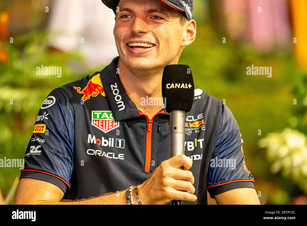 Marina Bay, Singapore, September 14, Max Verstappen, from Netherlands ...