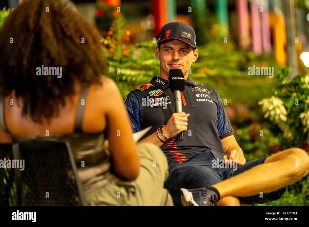 Marina Bay, Singapore, September 14, Max Verstappen, from Netherlands ...