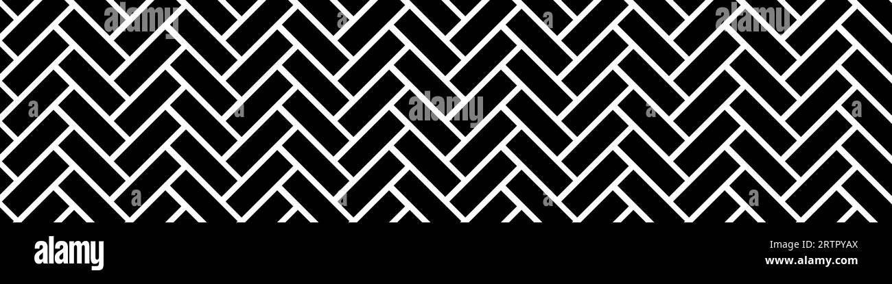 Black and white herringbone pattern with chevron design. zigzag tiles ...