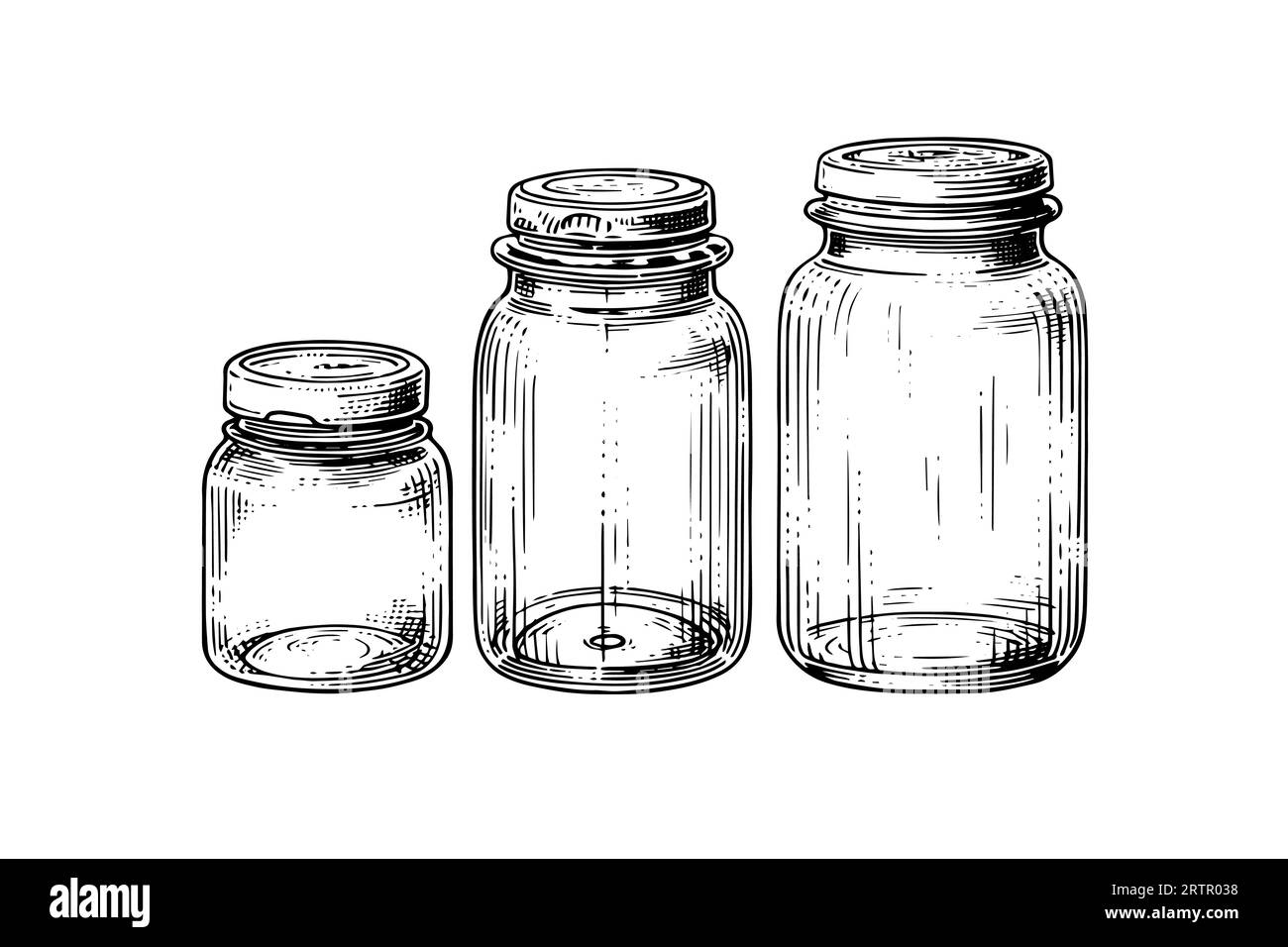 Empty Jar Clip Art Black And White