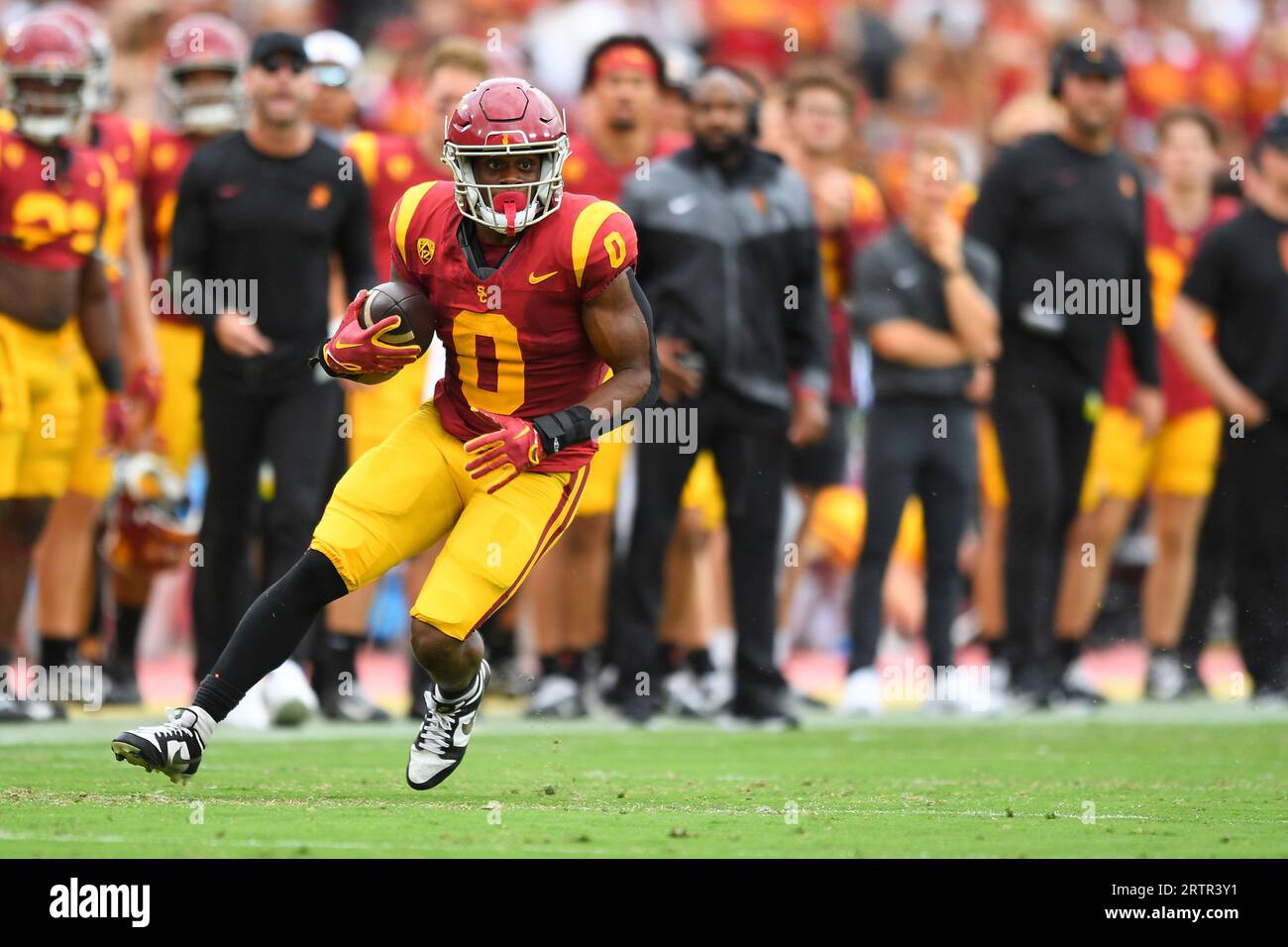 LOS ANGELES, CA - SEPTEMBER 02: USC Trojans running back MarShawn Lloyd ...
