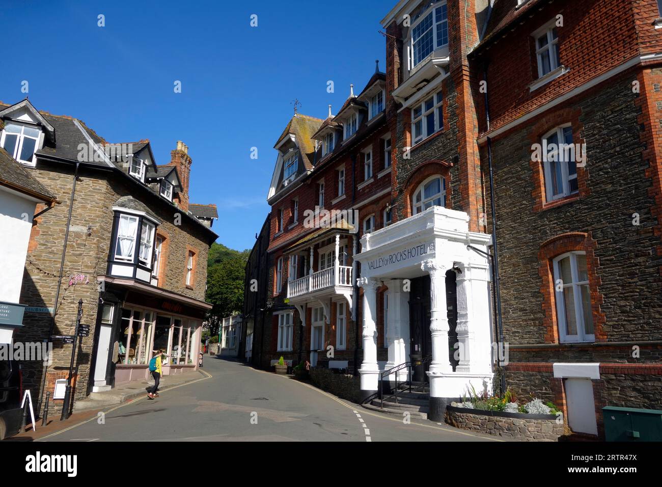 Lynton, Exmoor National Park, Devon, England, UK Stock Photo - Alamy