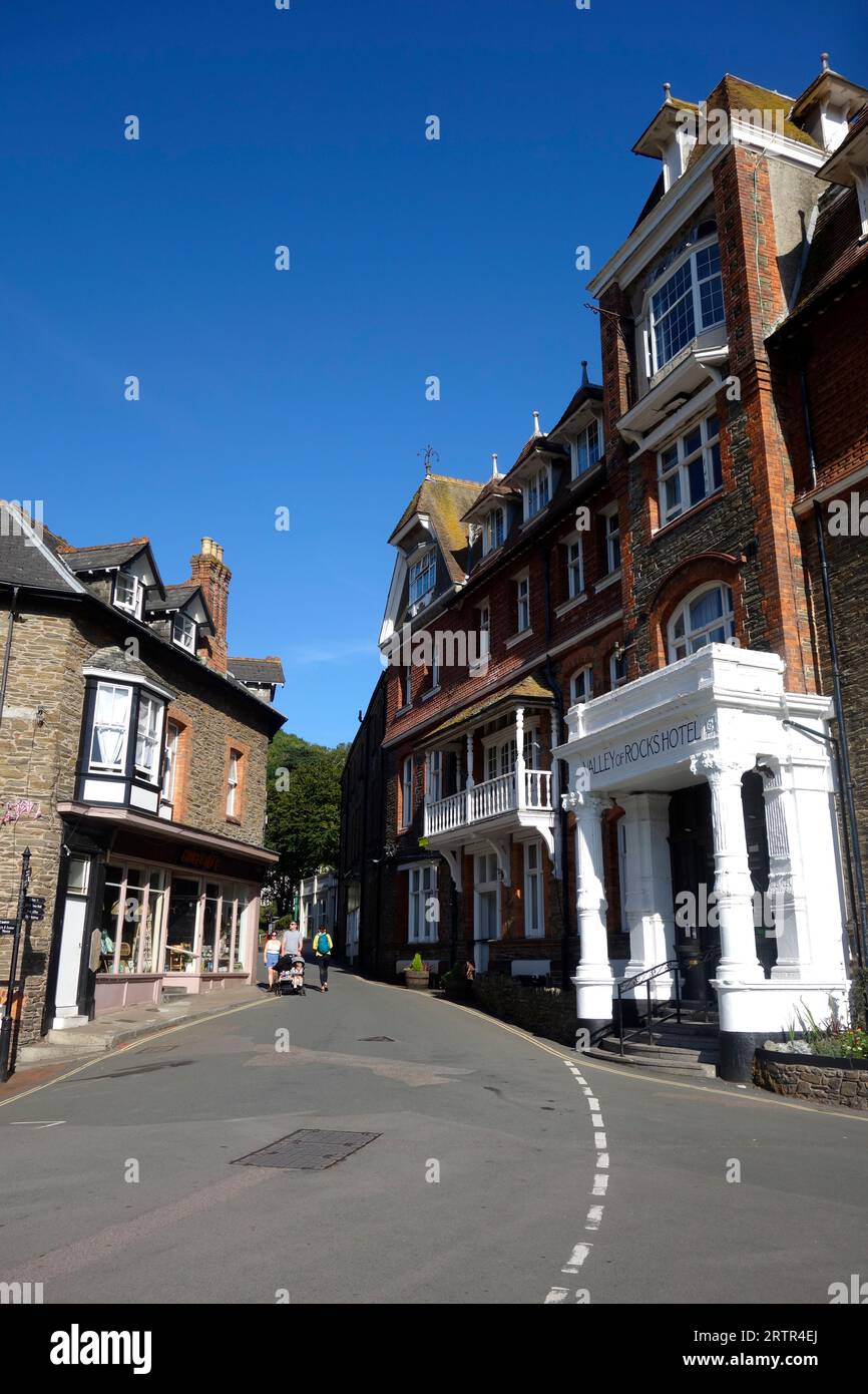 Lynton, Exmoor National Park, Devon, England, UK Stock Photo - Alamy