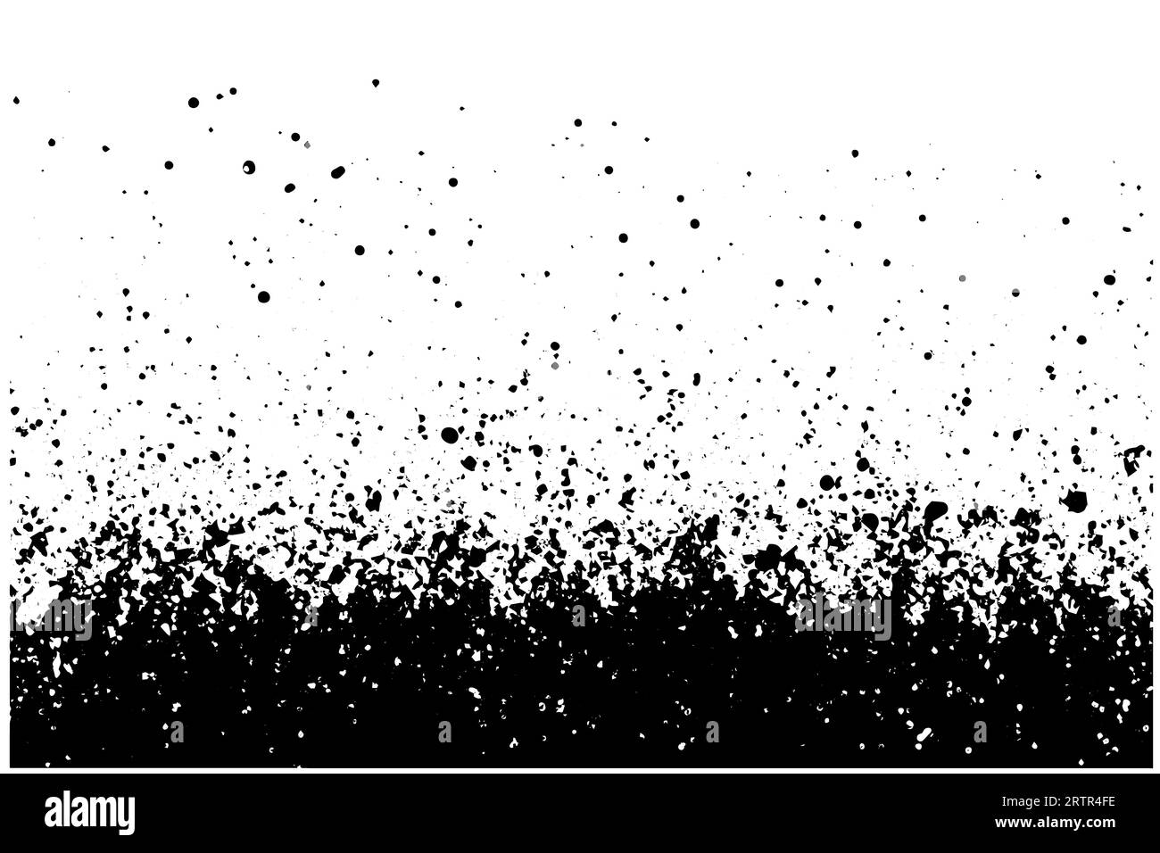 Gritty gravel texture. Gradient halftone overlay backdrop. Monochrome ...