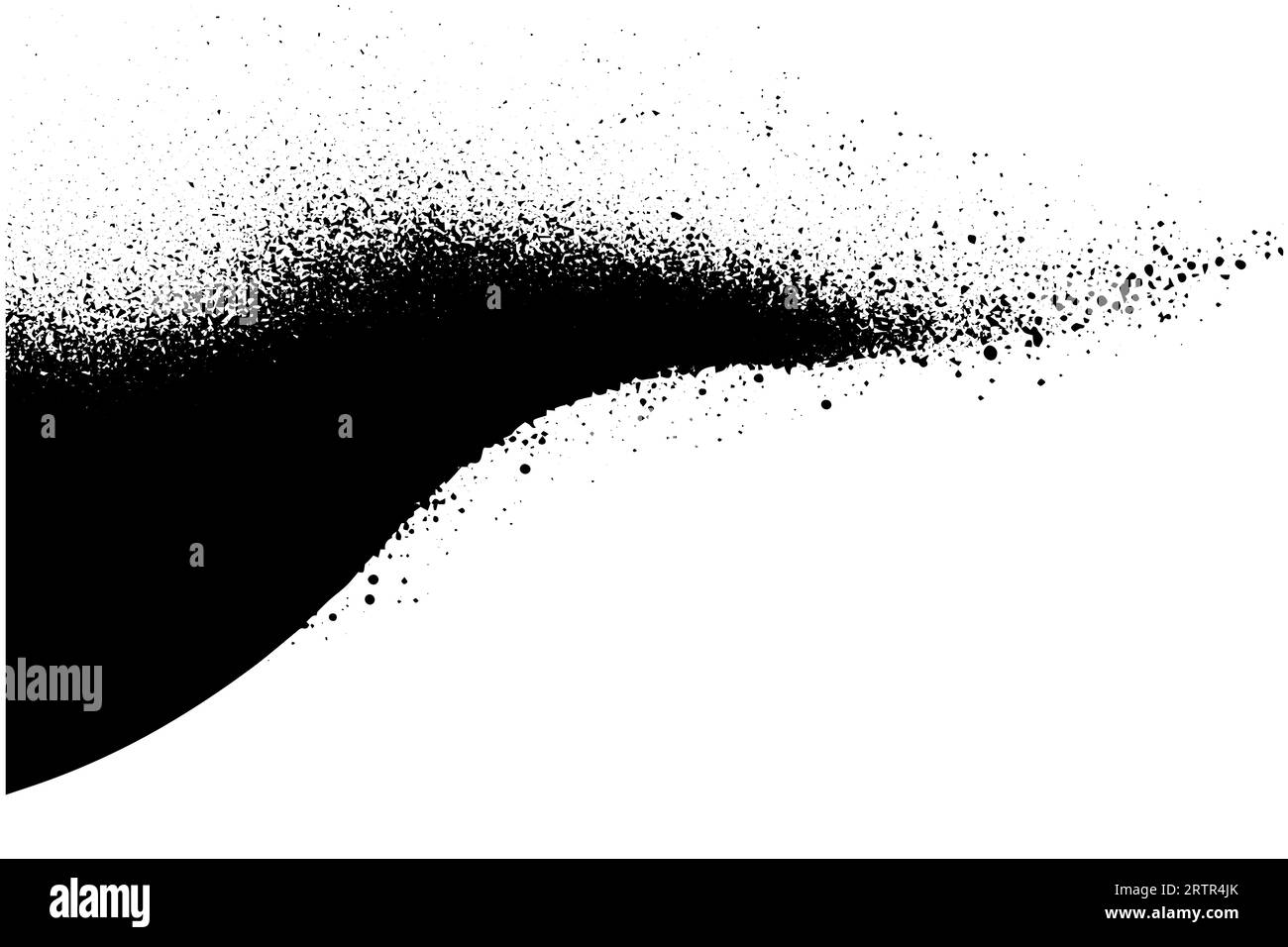 Gritty gravel texture. Gradient halftone overlay backdrop. Monochrome ...