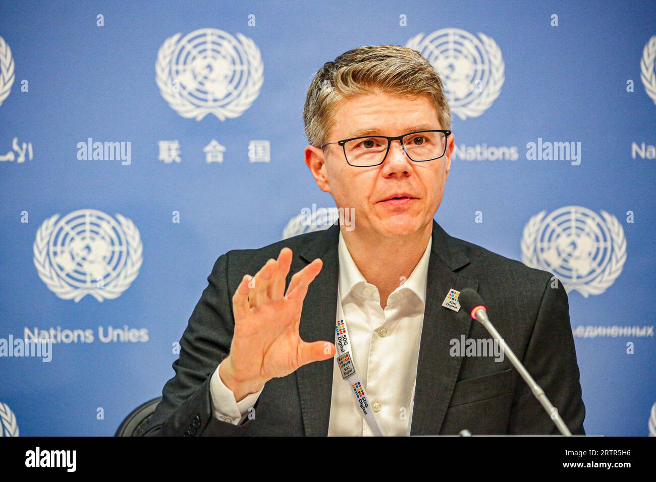 New York, New York, USA. 14th Sep, 2023. ROBERT OPP, Chief Digital ...