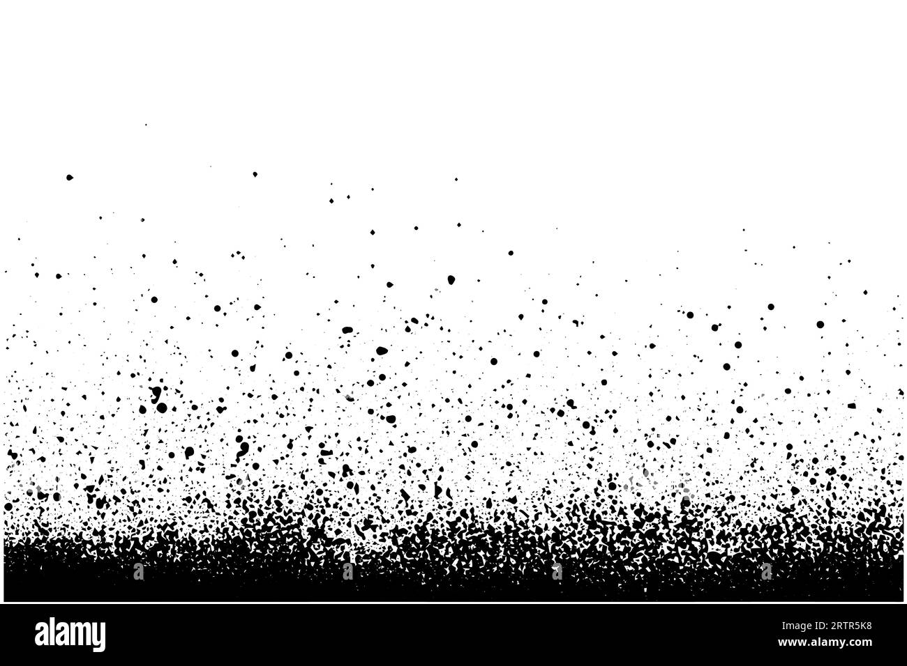 Gritty gravel texture. Gradient halftone overlay backdrop. Monochrome ...