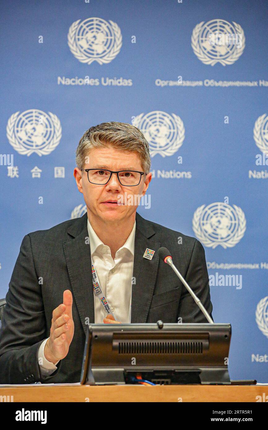 New York, New York, USA. 14th Sep, 2023. ROBERT OPP, Chief Digital ...