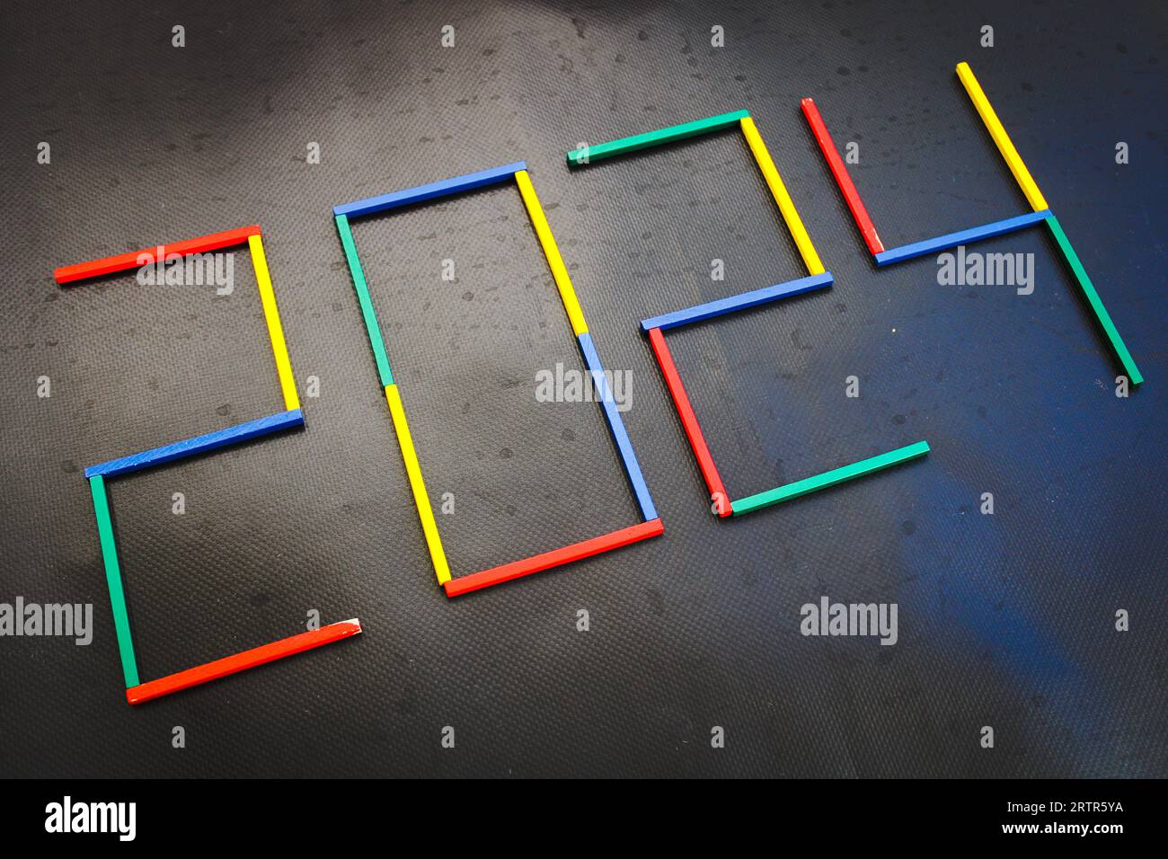 2024 font number hi-res stock photography and images - Alamy