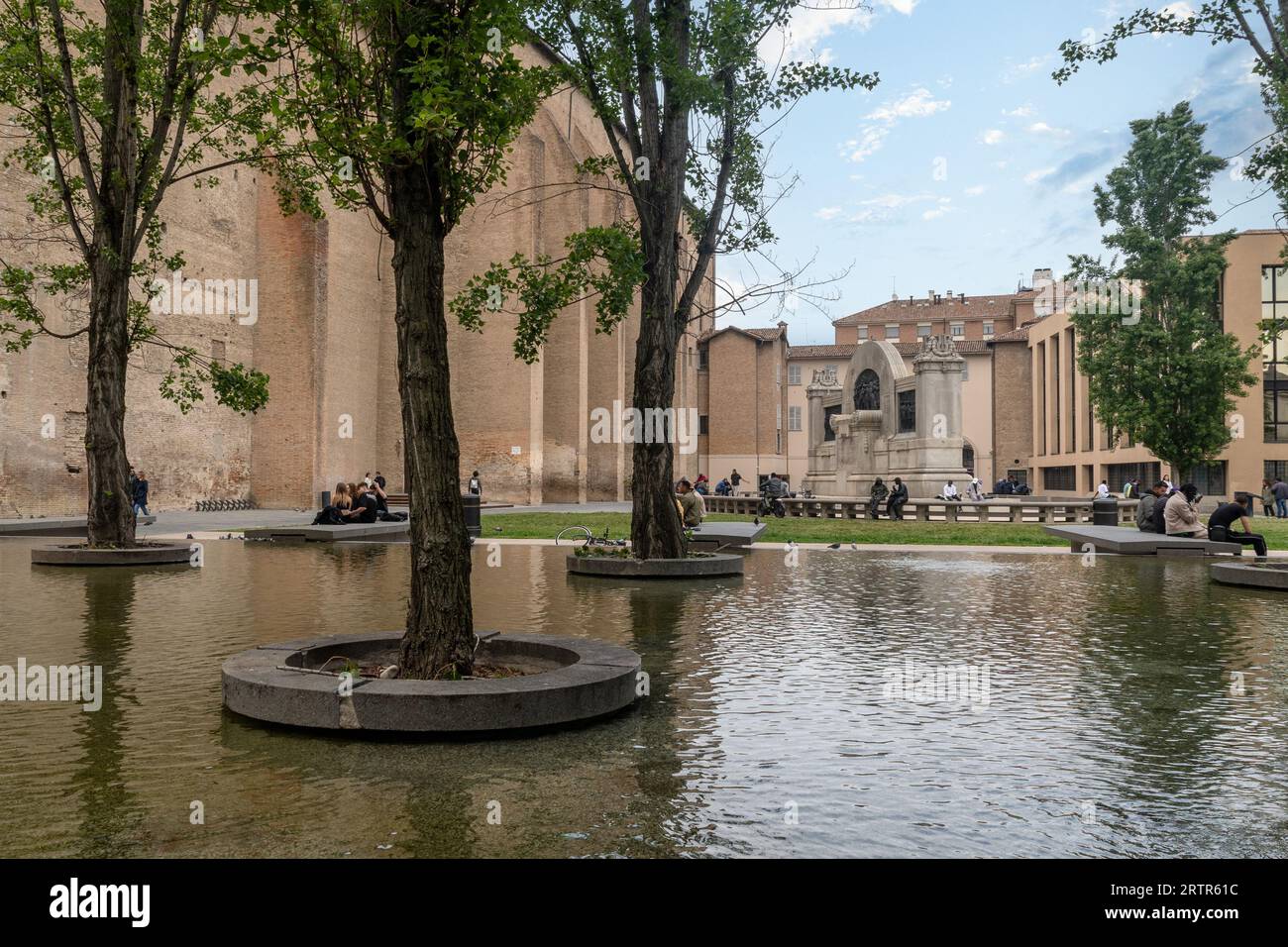 Fountain inside the Palazzo della Pilotta ancient complex (1583-1611 ...