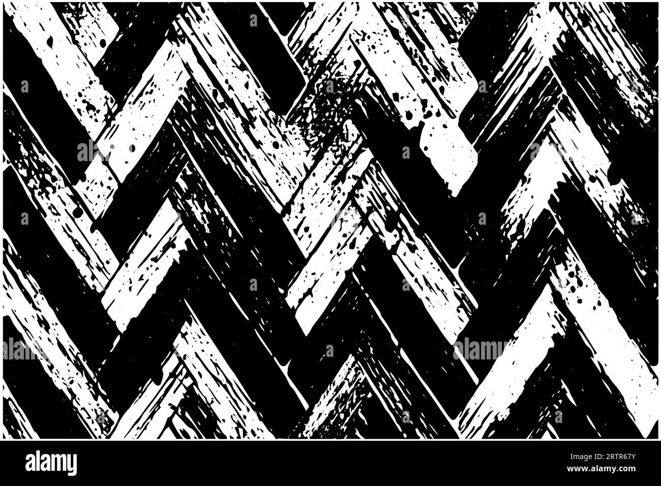 Herringbone grunge woven seamless swatch pattern. Distressed texture of weaving fabric. Abstract ...