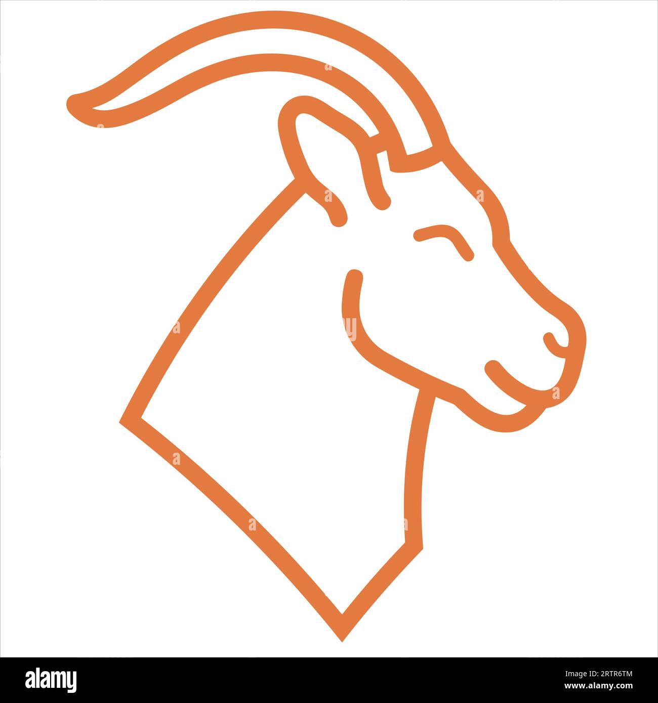 Simple animal face hi-res stock photography and images - Alamy