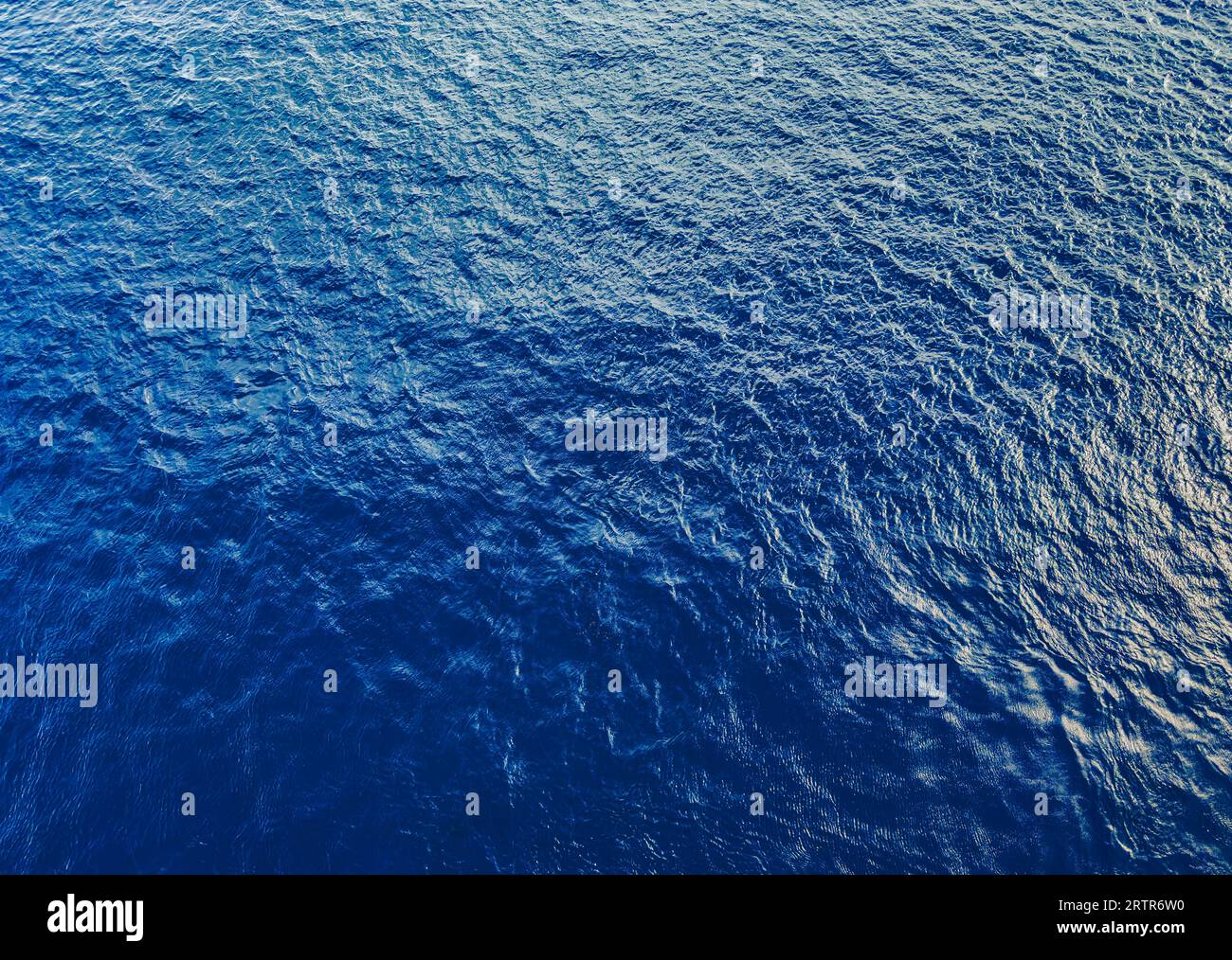 Blue water background. Wavy sea water surface Stock Photo - Alamy