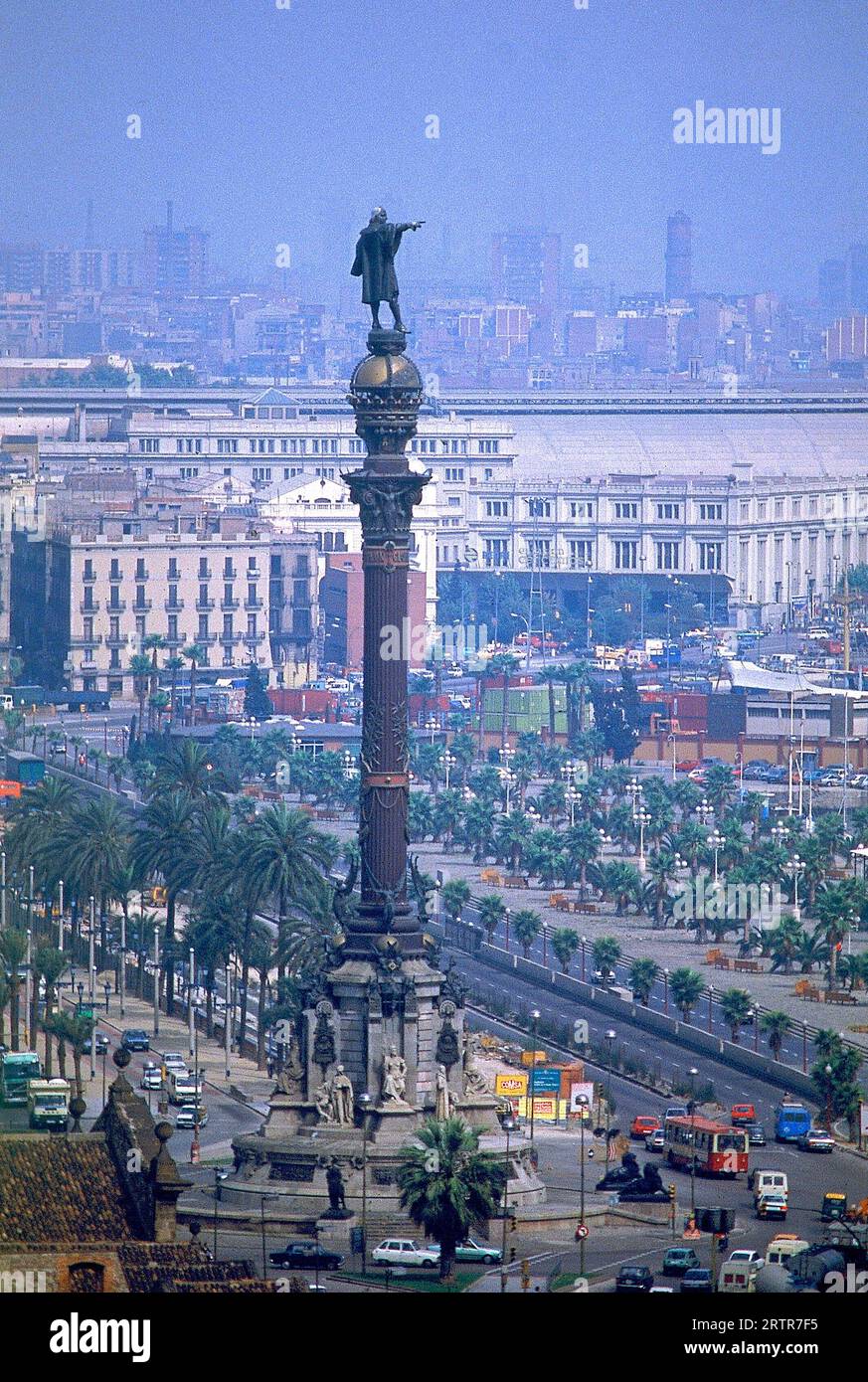 PANORAMICAS DESDE EL CASTILLO DE MONTJUIC - FOTO AÑOS 80. Location ...