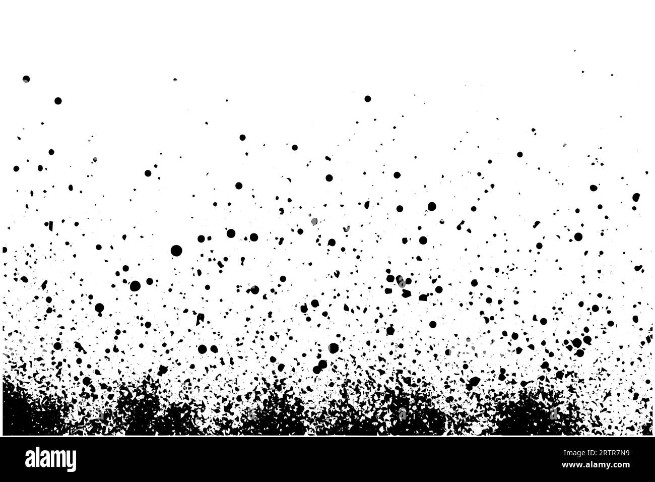 Gritty gravel texture. Gradient halftone overlay backdrop. Monochrome ...