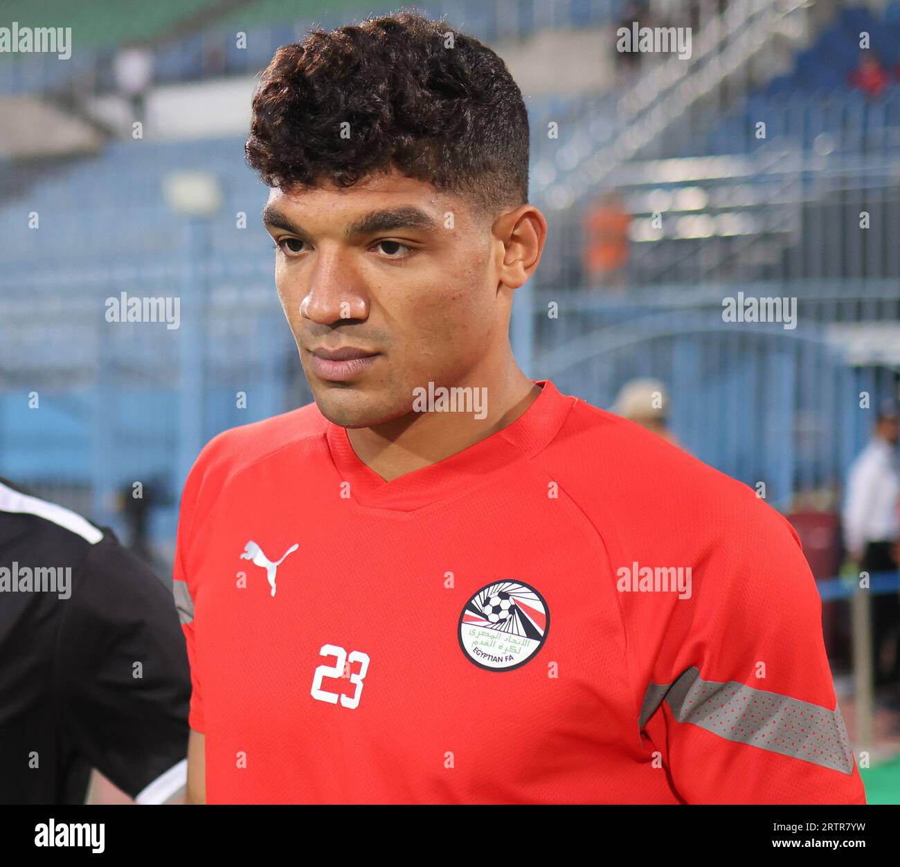 Egypt, Cairo - 12 September 2023 - headshot Mohamed Sobhy of Egypt ...