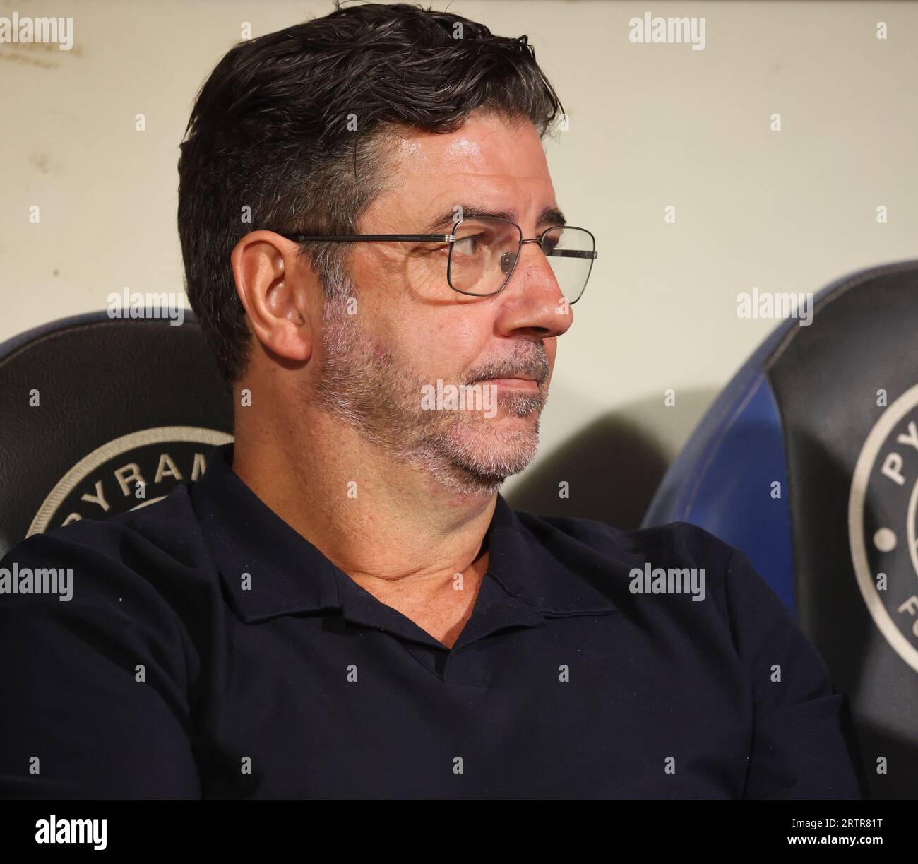 Egypt, Cairo - 12 September 2023 - head coach Rui Vitoria of Egypt ...