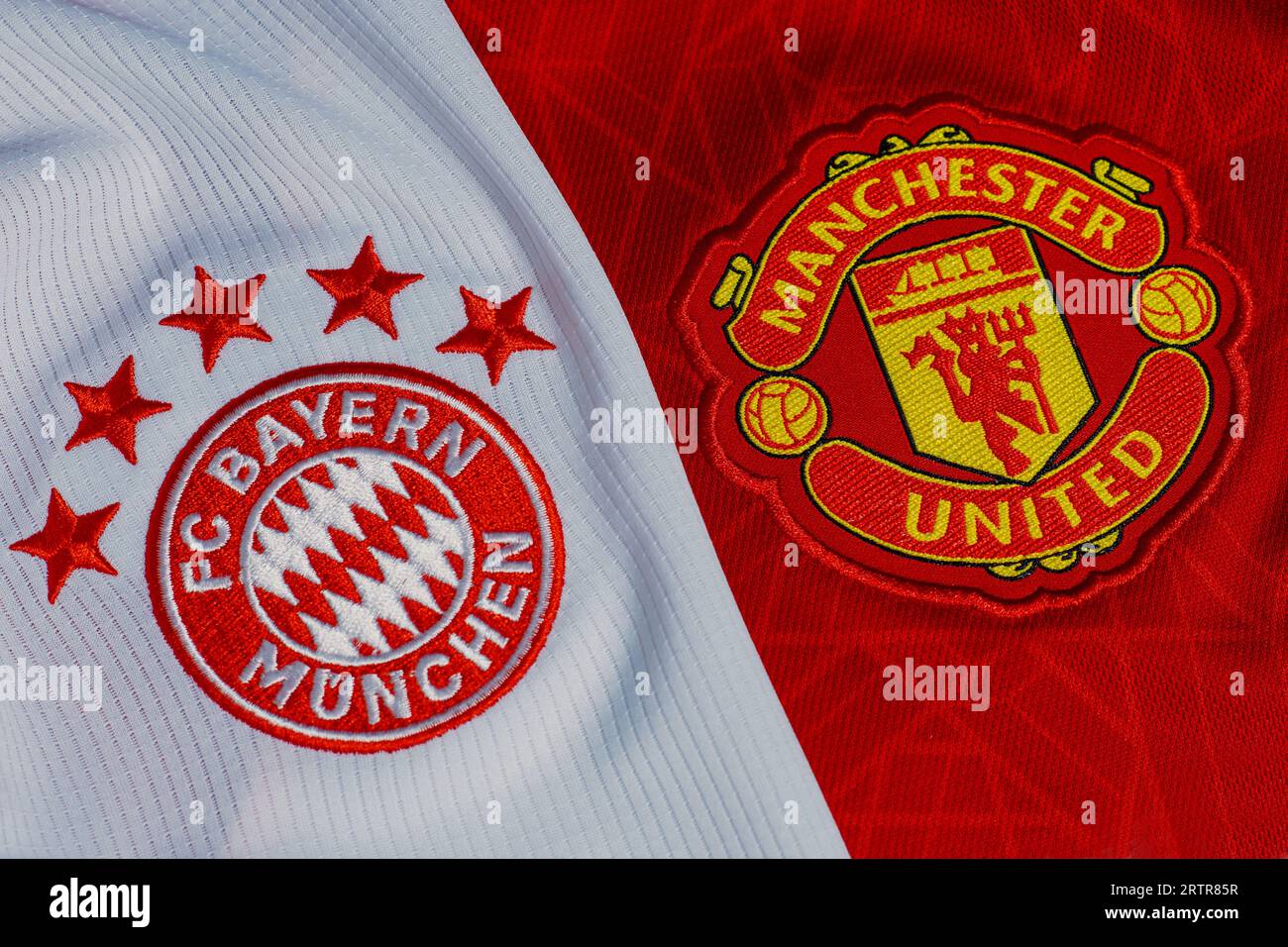 Bayern munich vs manchester united hi-res stock photography and images ...