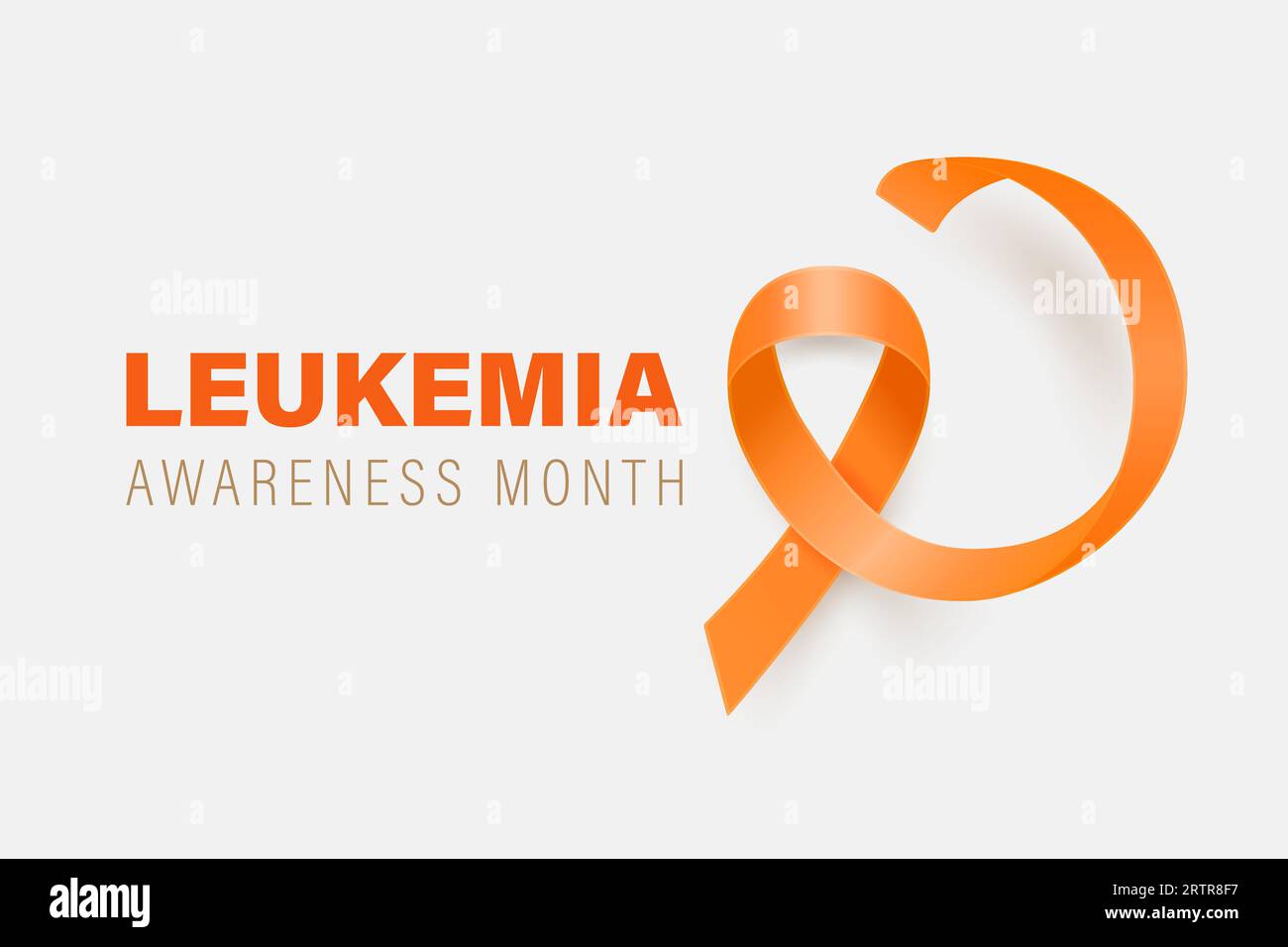 Leukemia, Blood Cancer Banner, Card, Placard with Vector 3d Realistic ...