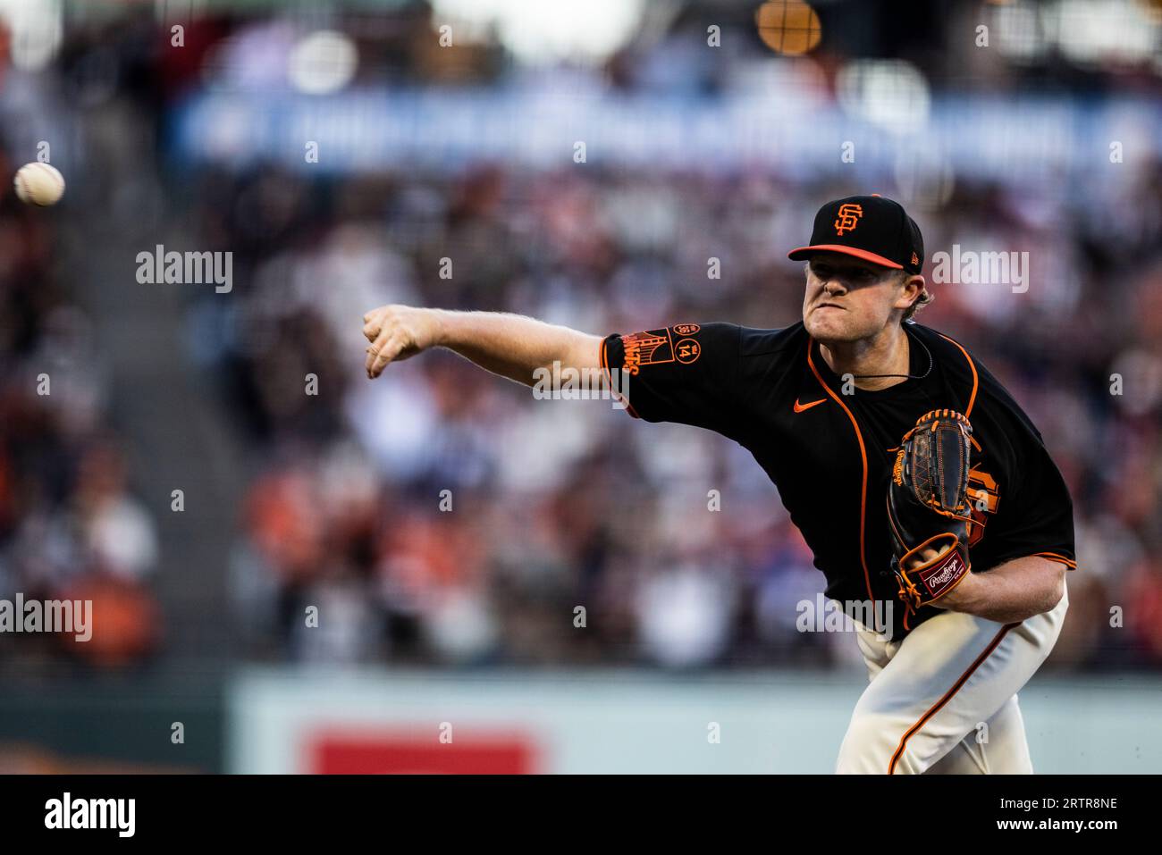 San Francisco Giants pitcher Logan Webb (62) delivers a pitch during ...