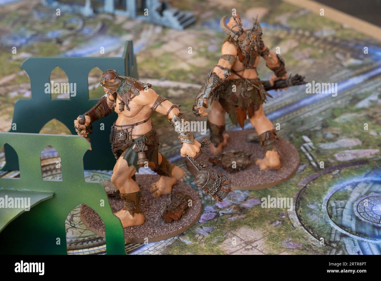 Set of Playing Action Figures, Warhammer 40,000 Miniature Figure Stock ...