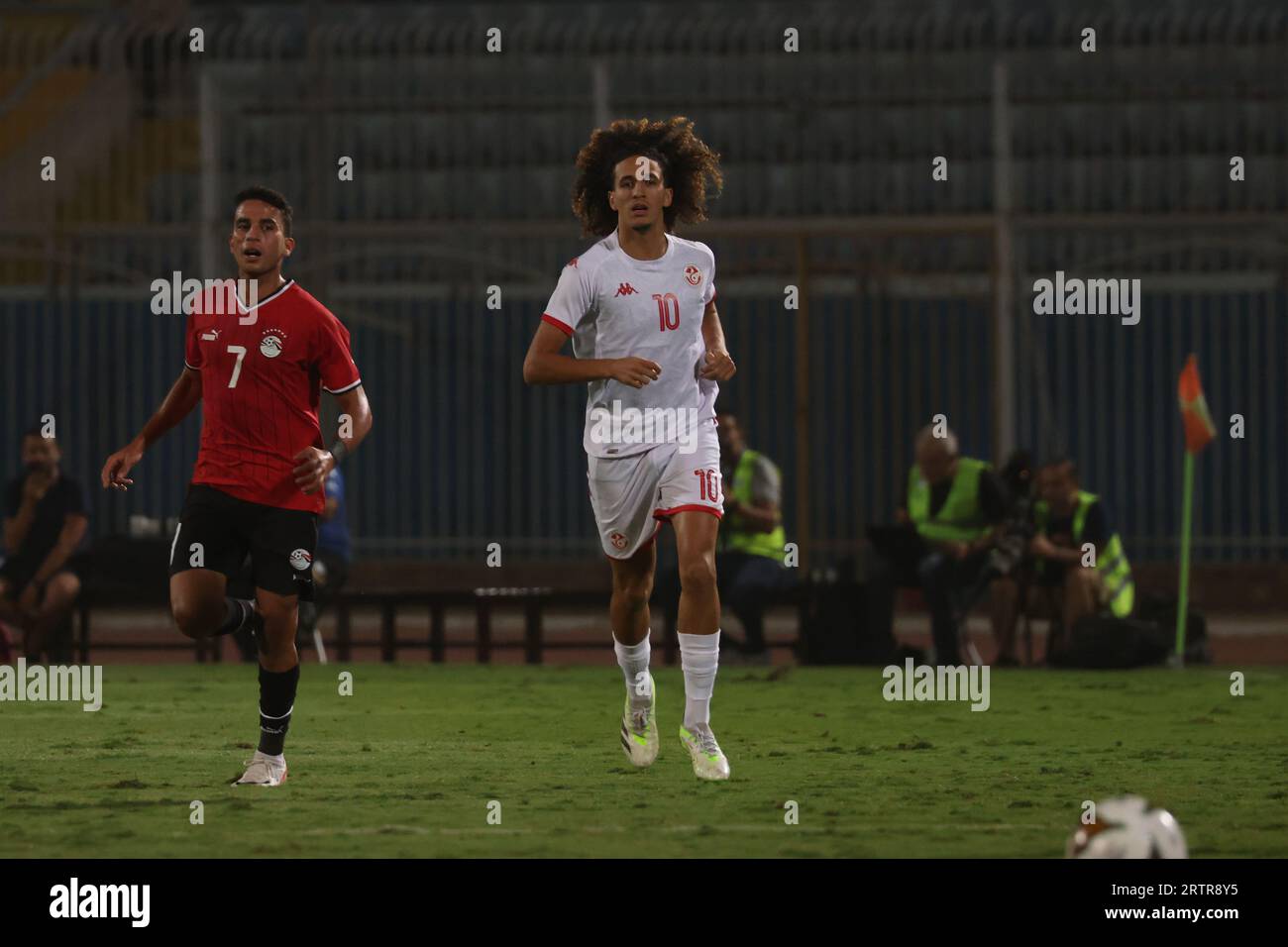 Egypt, Cairo - 12 September 2023 - Hannibal Mejbri of Tunisia during ...