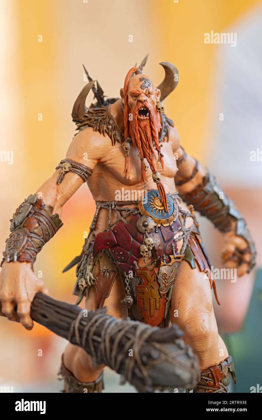 Set of Playing Action Figures, Warhammer 40,000 Miniature Figure Stock ...