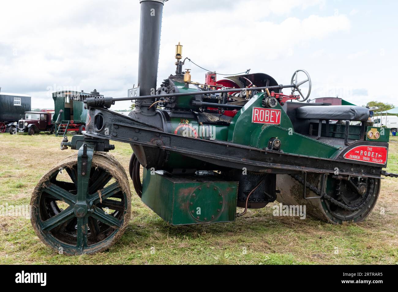 Low Ham.Somerset.United Kingdom.July 23rd 2023.A Robey tandem road ...