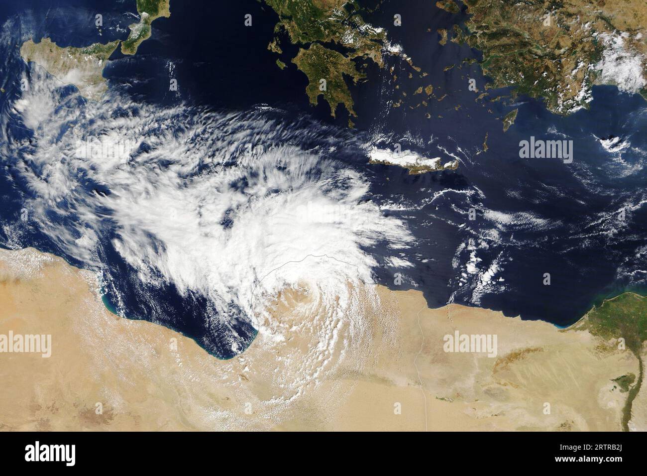 Libya. 10th Sep, 2023. A low-pressure storm brought heavy rains to ...