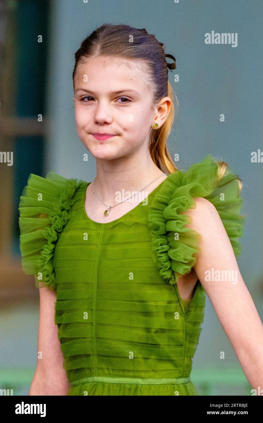 Stockholm, Sweden. 14th Sep, 2023. Princess Estelle of Sweden attending ...