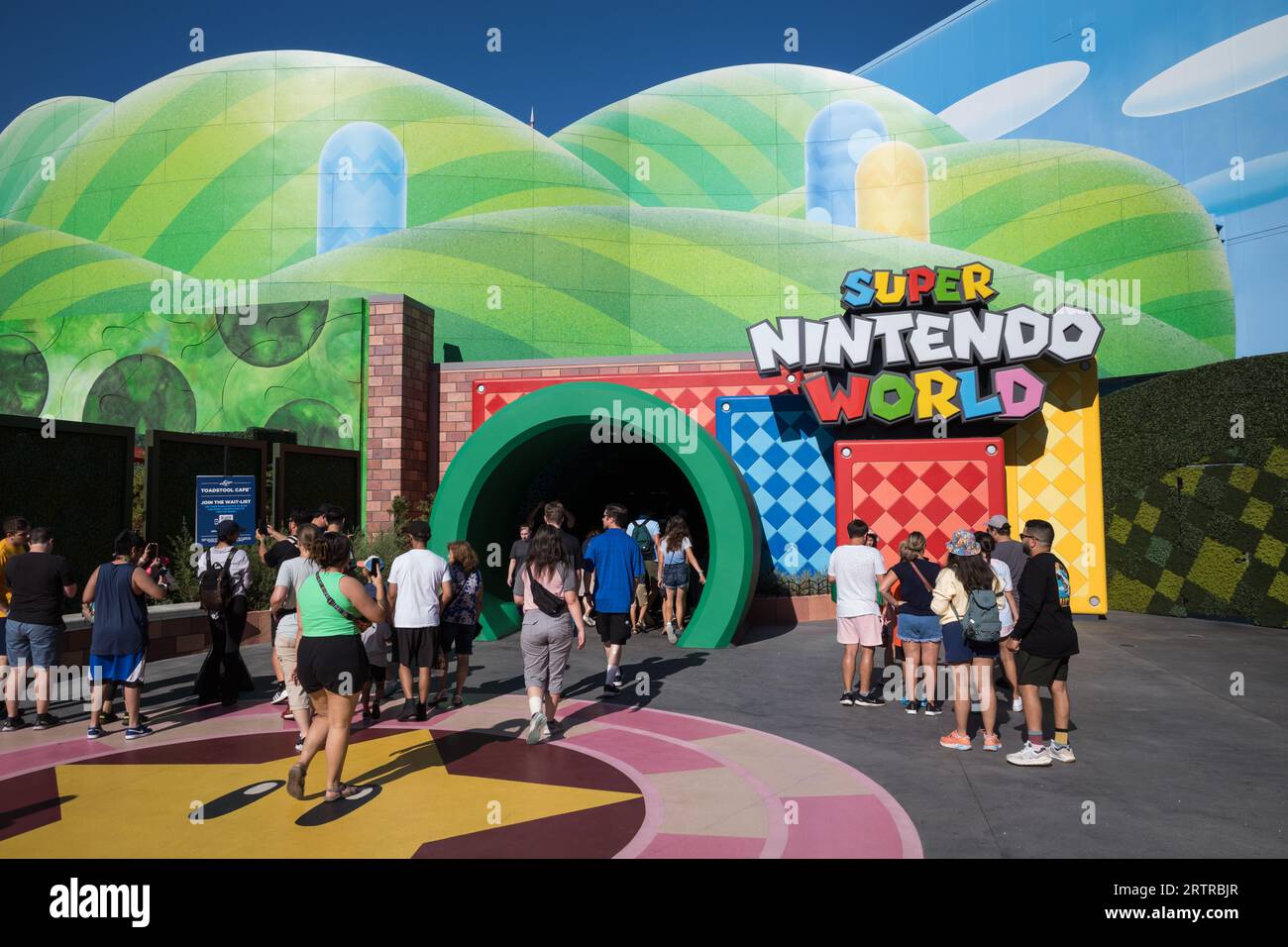 Los Angeles, USA. Aug 25, 2023. Universal Studios Super Mario World in ...