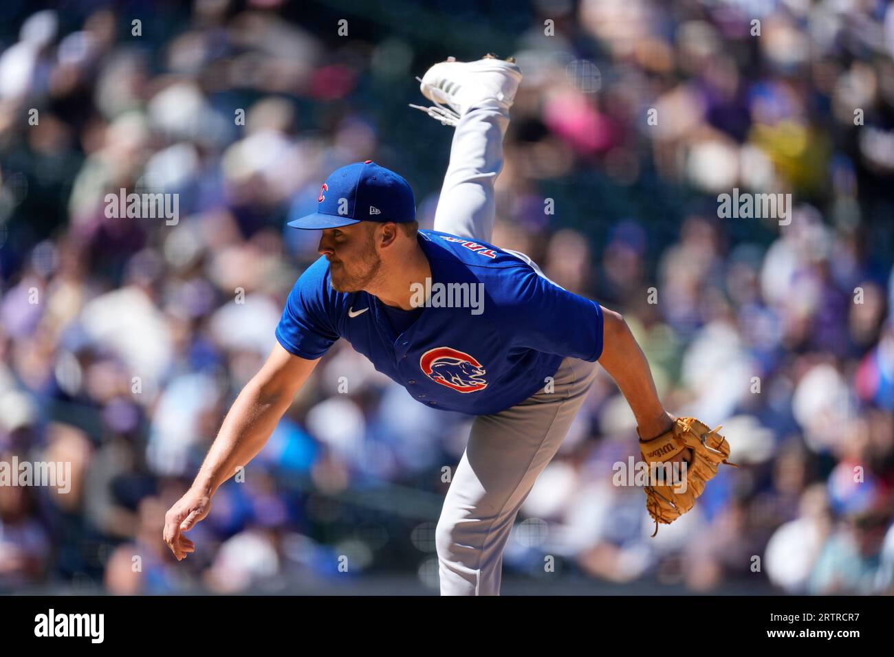 Chicago Cubs starting pitcher Jameson Taillon (50) in the first inning ...