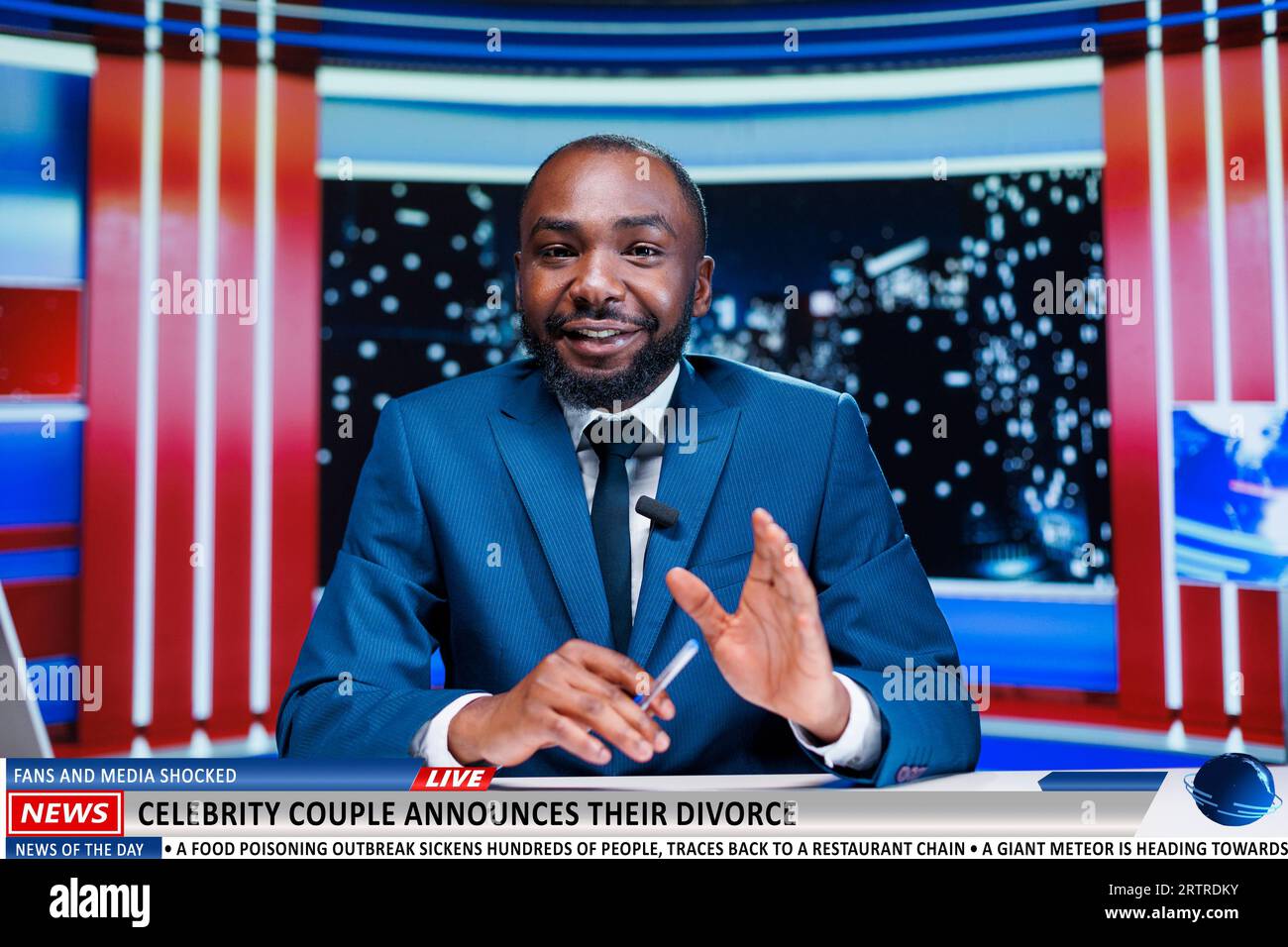 Host reveals famous couple divorcing on live television night show ...