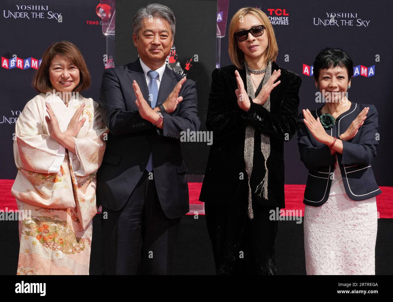 Los Angeles, USA. 14th Sep, 2023. Yoshiki, Japan Consul General Kenko ...