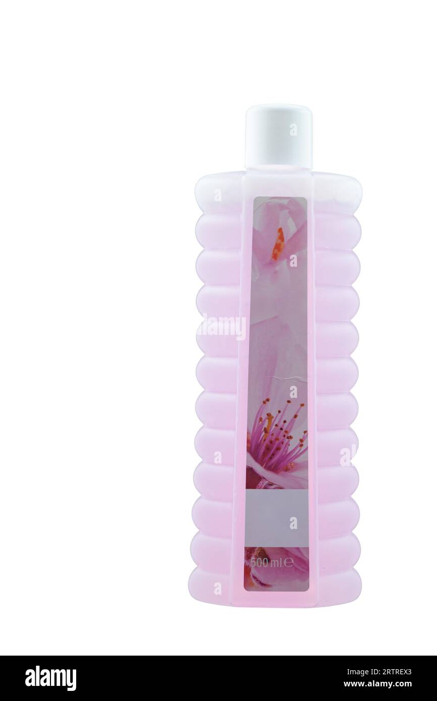 hair shampoo isolated on white background Stock Photo - Alamy