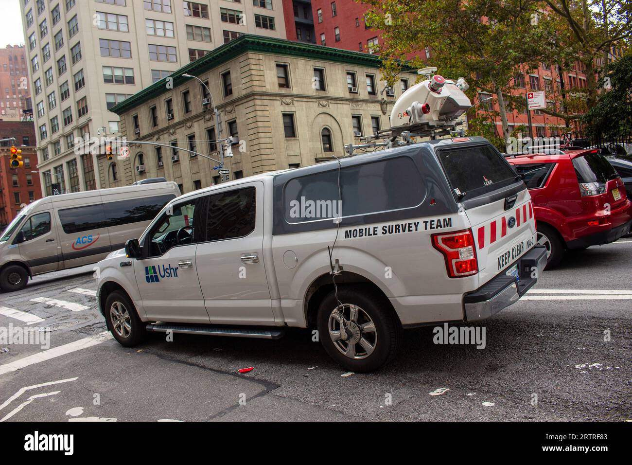 New York, NY, USA. 11th Sep, 2023. USHR provides high-definition map ...