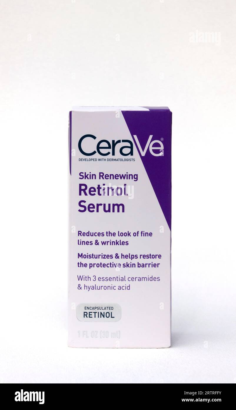 CeraVe Retinol Serum to reduce the look of fine lines and wrinkles ...