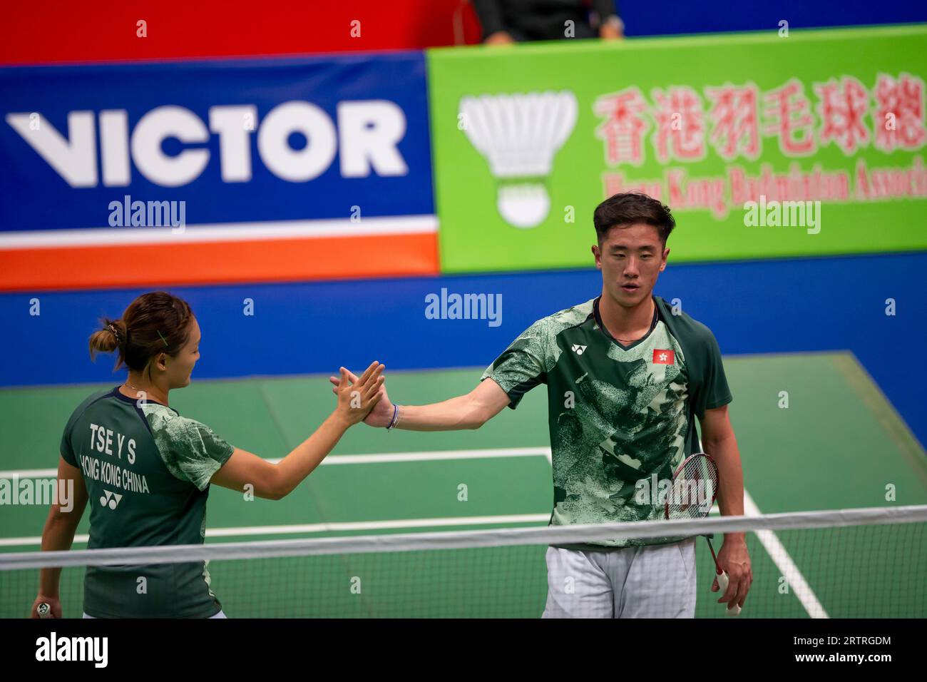 Hong Kong, China. 14th Sep, 2023. Tang Chun Man, Tse Ying Suet of Hong ...