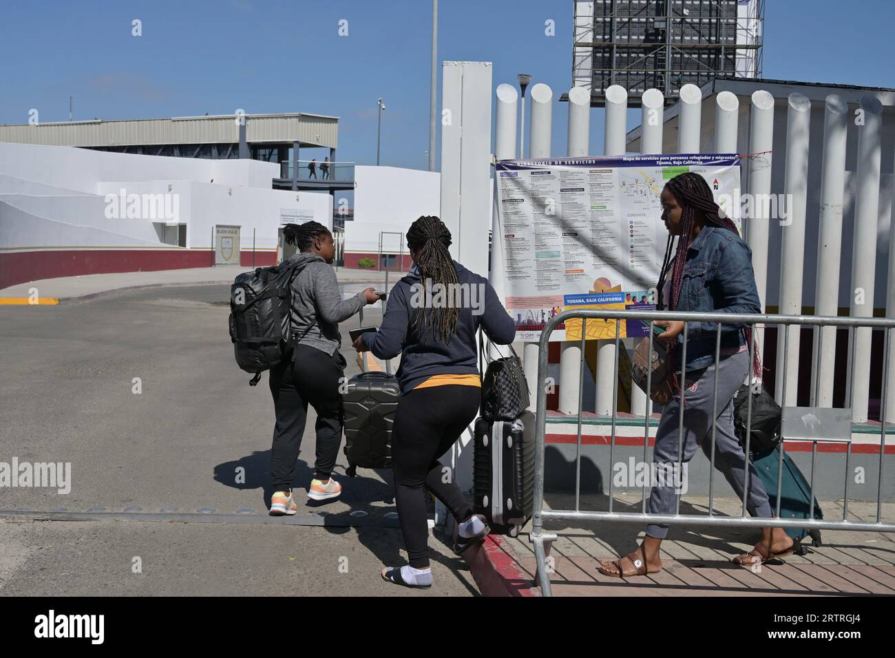 The Chaparral-PedWest pedestrian border crossing is closed again on ...