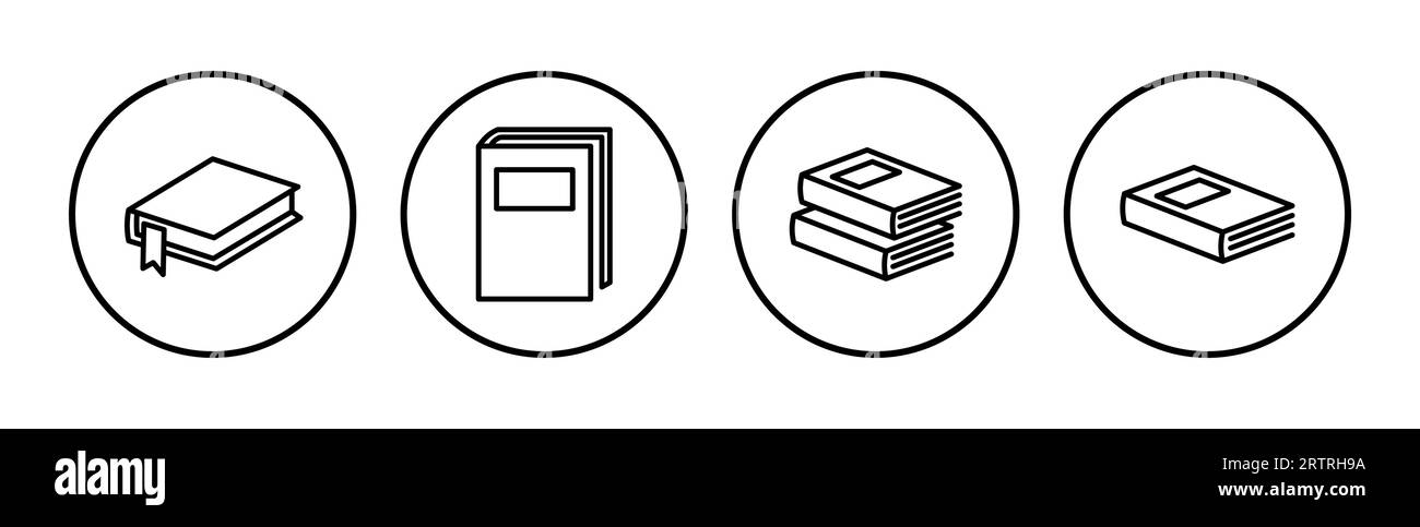 Book icon vector. Open book vector icon Stock Vector Image & Art - Alamy