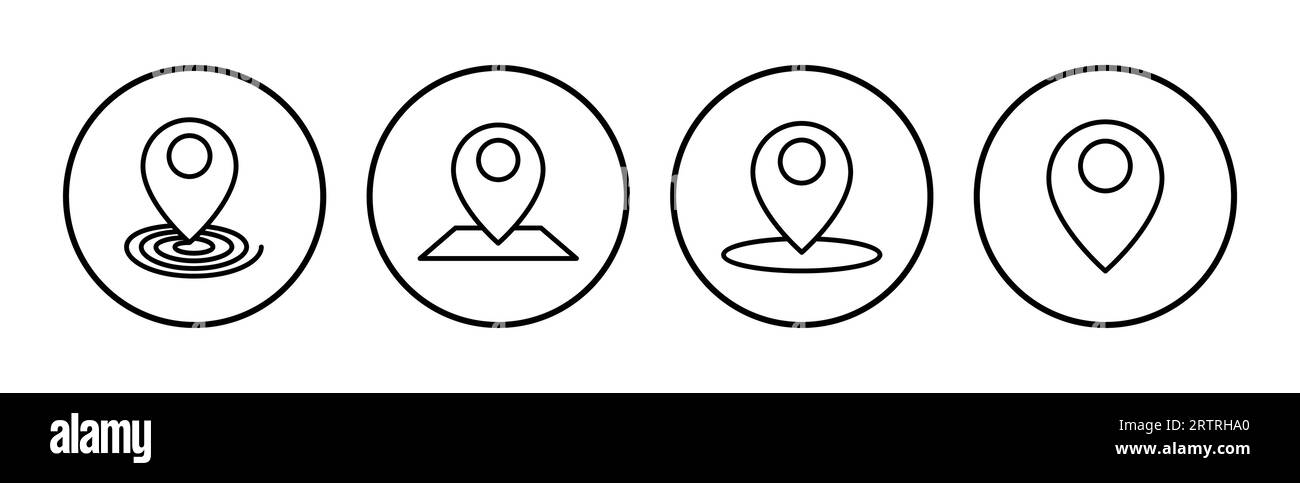 Address icon vector. location icon. address symbol. pin Stock Vector ...