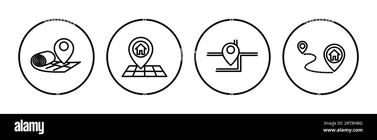 Address icon vector. location icon. address symbol. pin Stock Vector ...