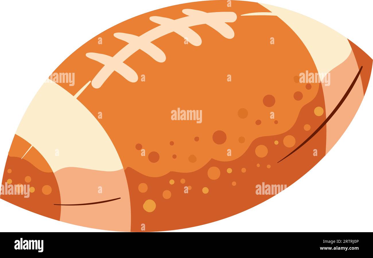 american football oval ball icon Stock Vector Image & Art - Alamy
