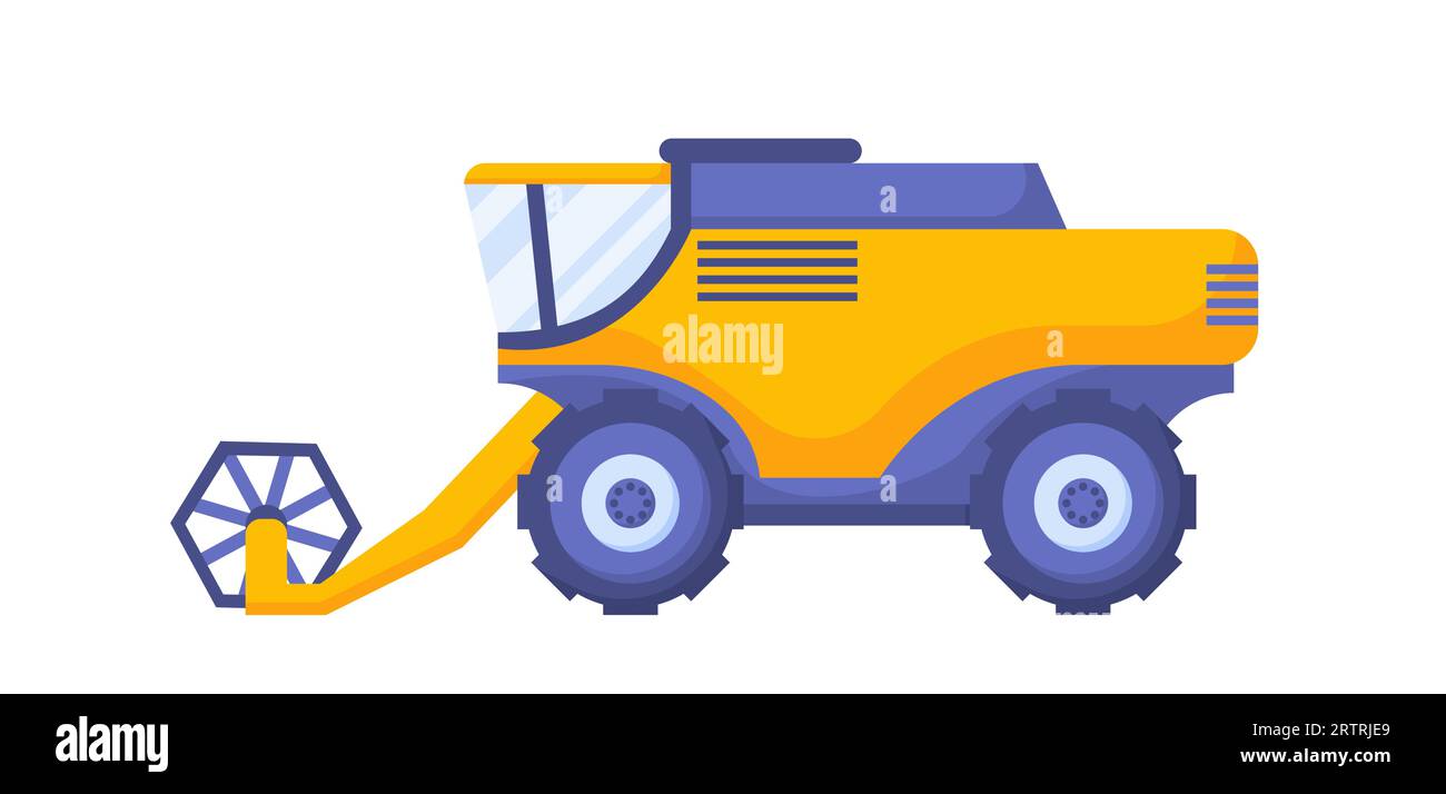 Agricultural machine vector concept Stock Vector Image & Art - Alamy