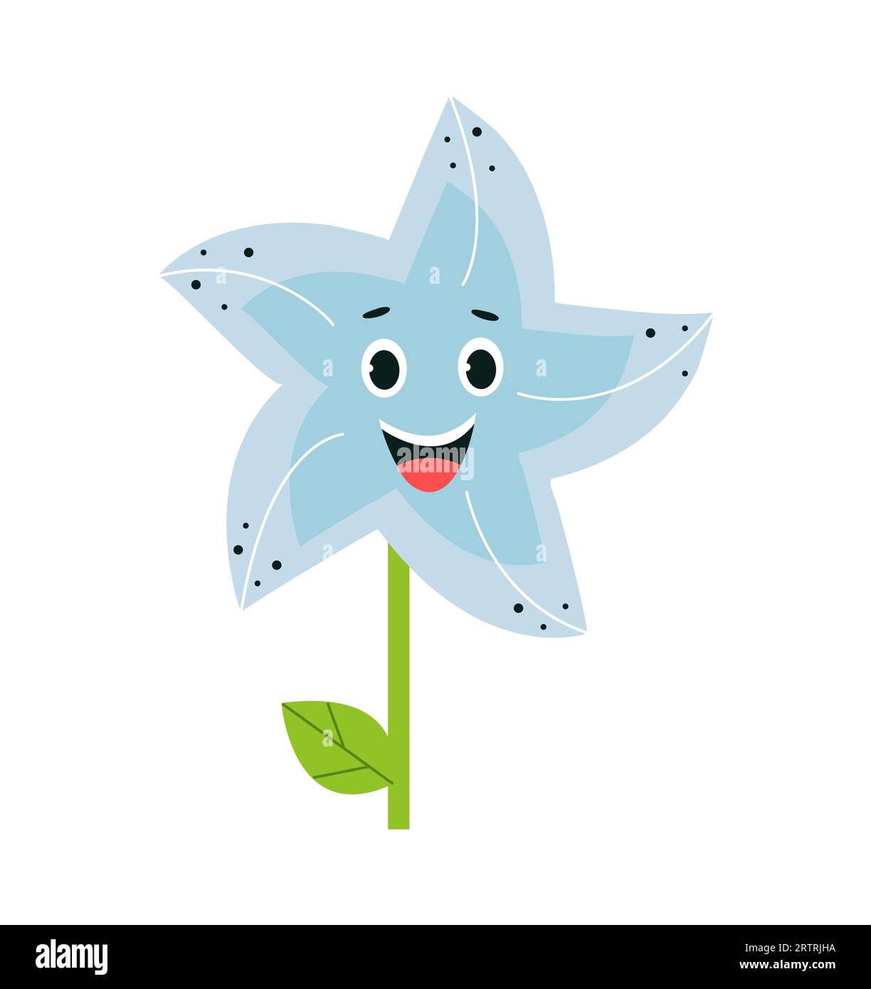 Emoticon flower vector concept Stock Vector Image & Art - Alamy