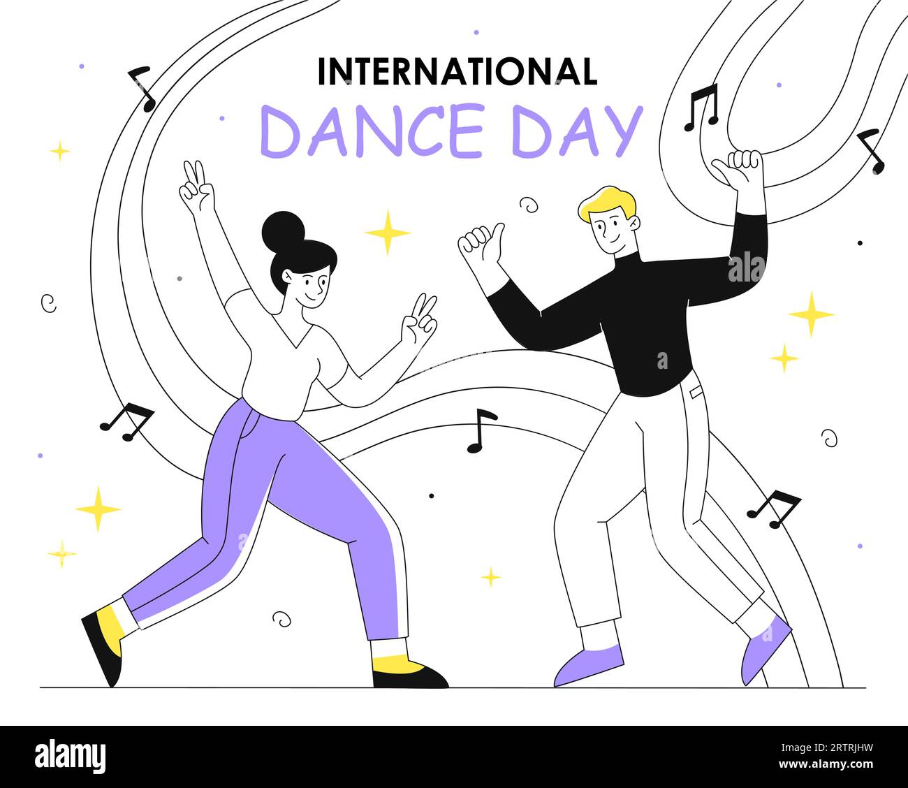 World of dance poster hi-res stock photography and images - Alamy